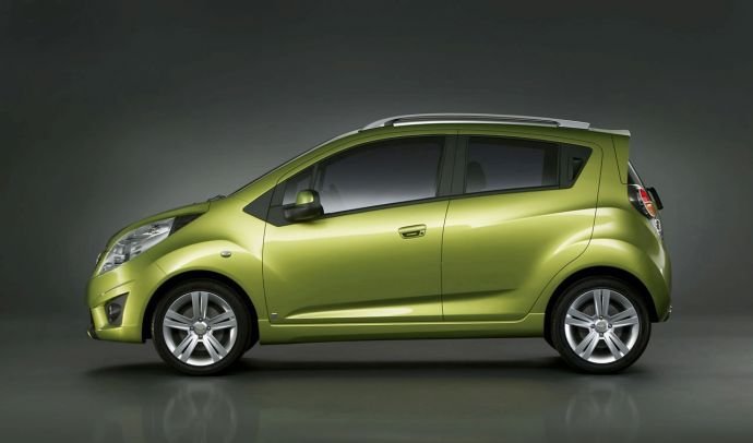 Chevrolet Spark technical specifications and fuel economy